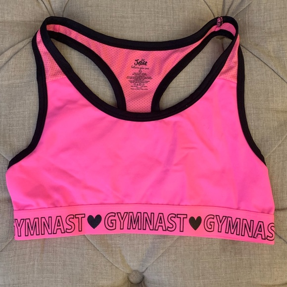 Justice | Accessories | Justice Girls Gymnast Razorback Believe You Can ...